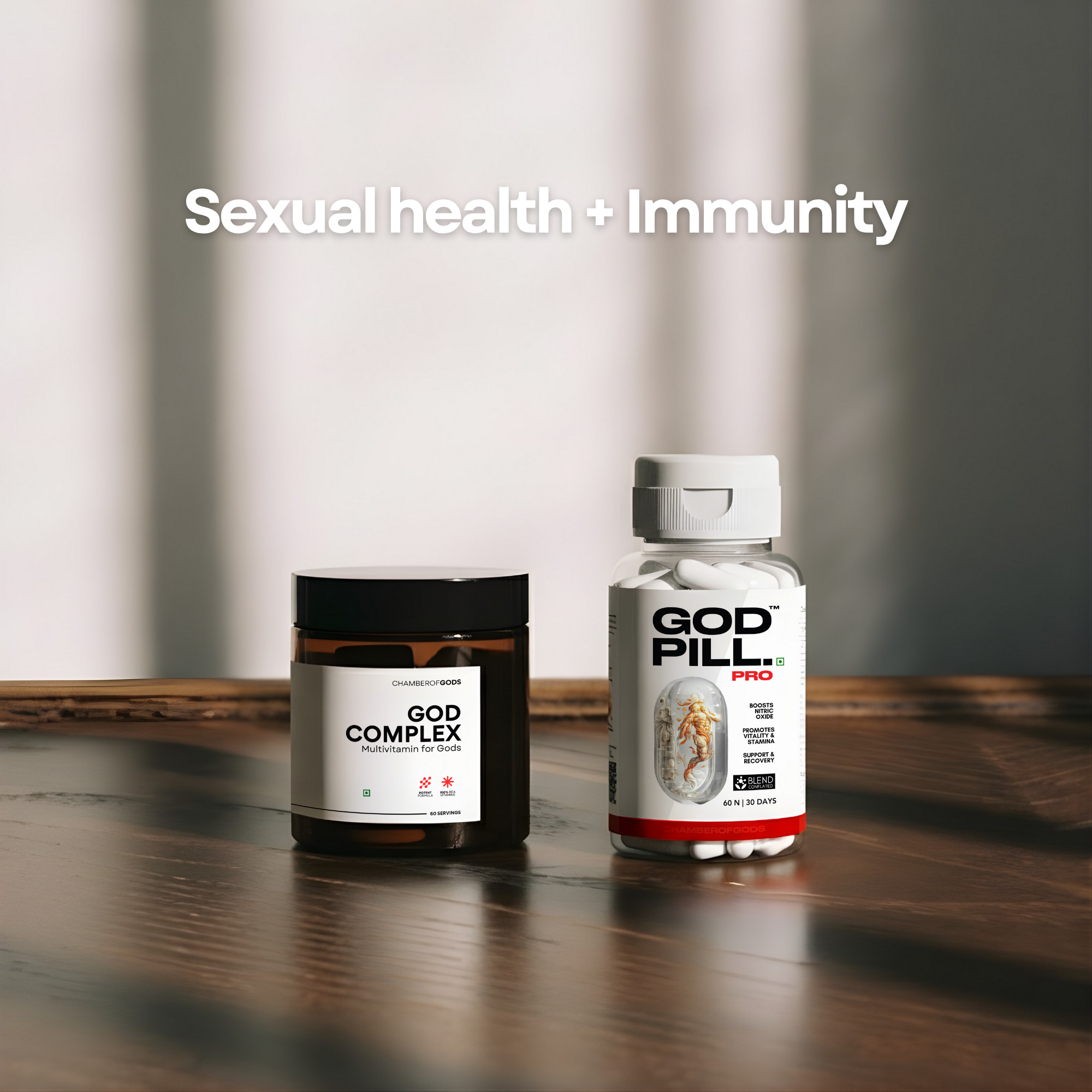 Chamberofgods Complete Health Pack – God Complex & God Pill Pro